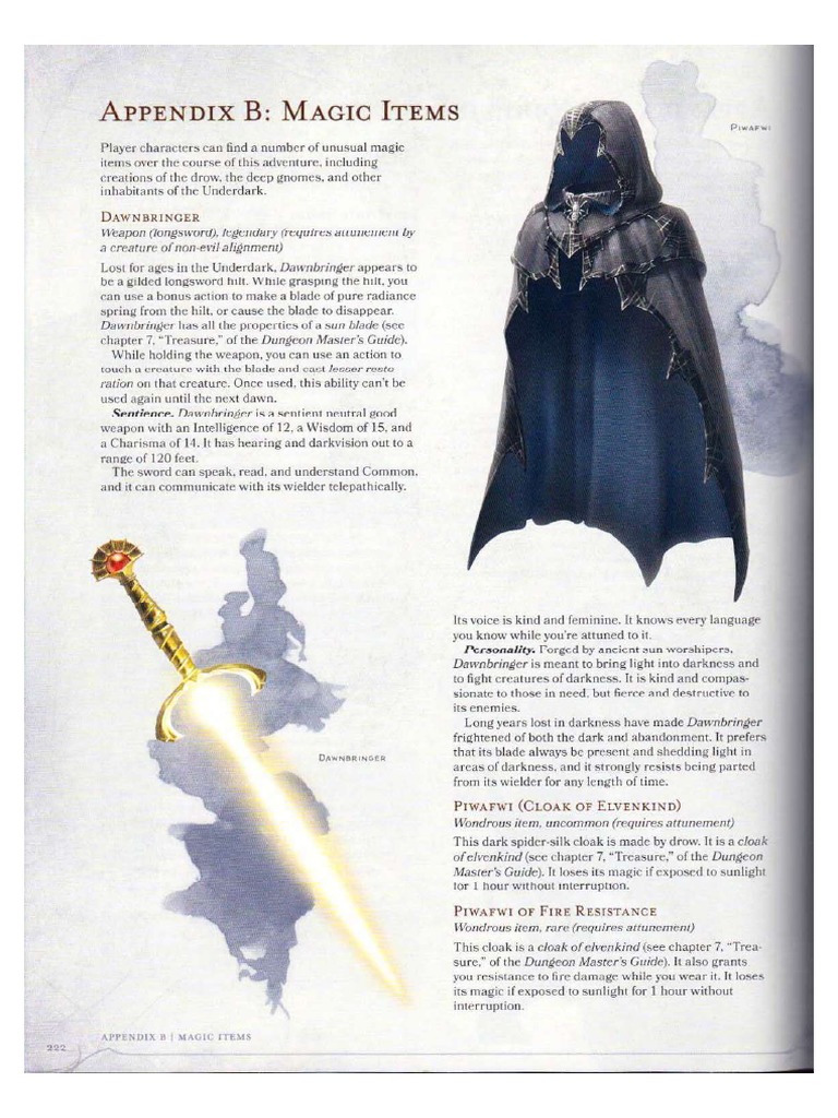 All DND Items | PDF | Soul