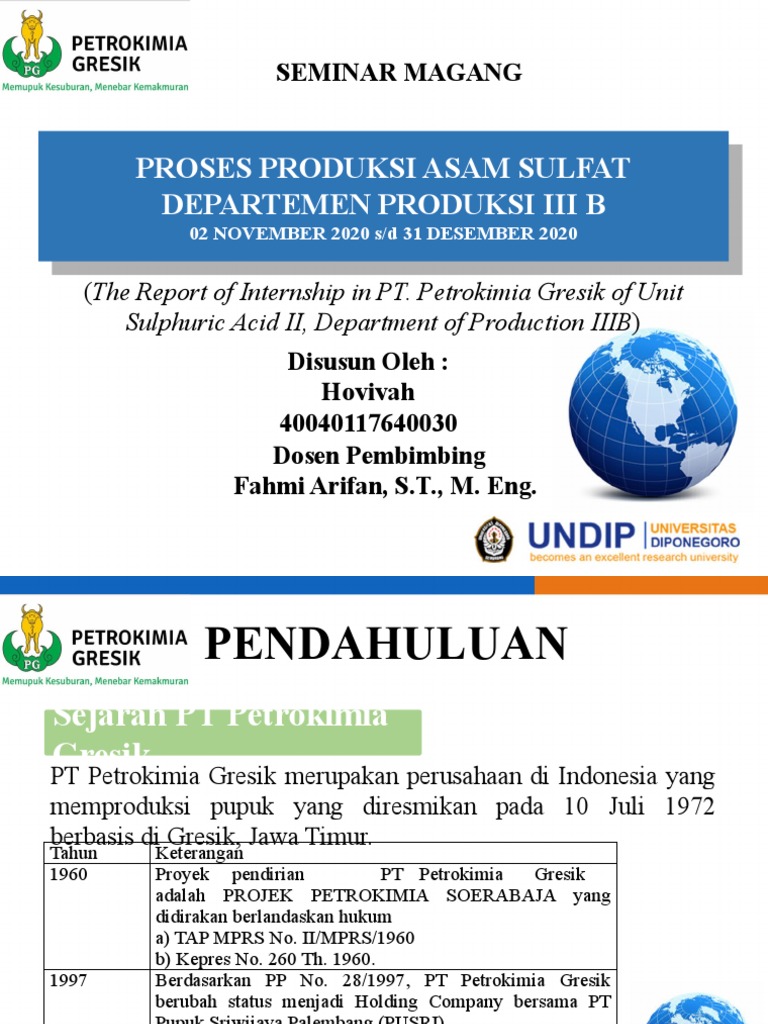 Laporan Magang di PT Petrokimia Gresik | PDF