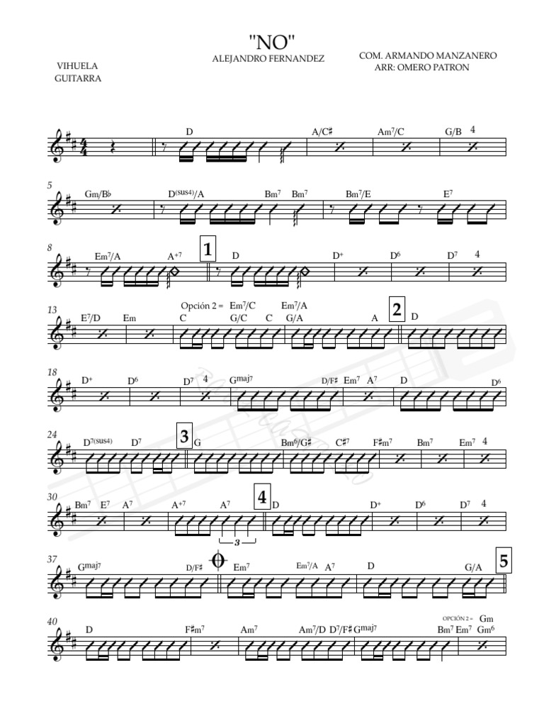 Parte 1 No Alejandro Fernandez | PDF