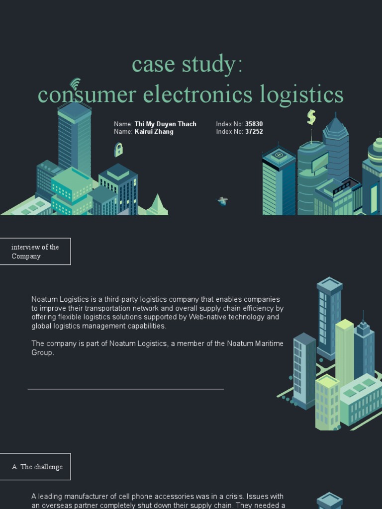 Logistics Case Study | PDF | Logistics | Supply Chain