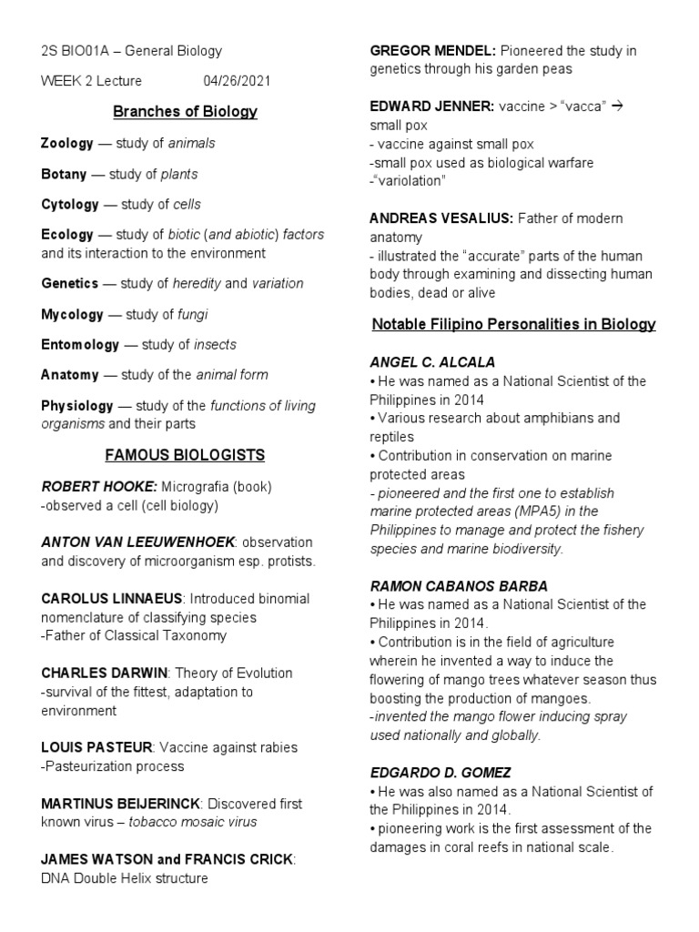 Gregor Mendel and the Foundations of Genetics: A Summary of Key Figures ...