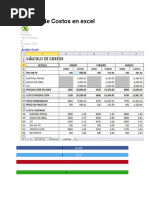 Cálculo de Costos en Excel | PDF