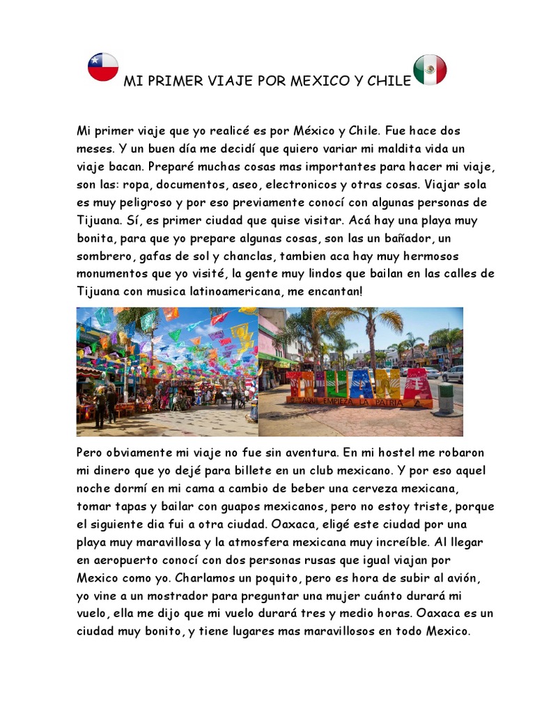 Viaje Por Mexico y Chile | PDF