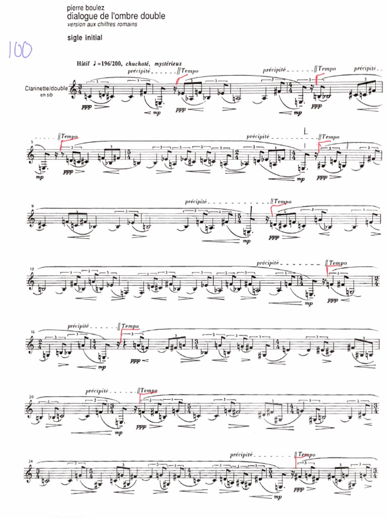 Boulez Dialogues Record | PDF