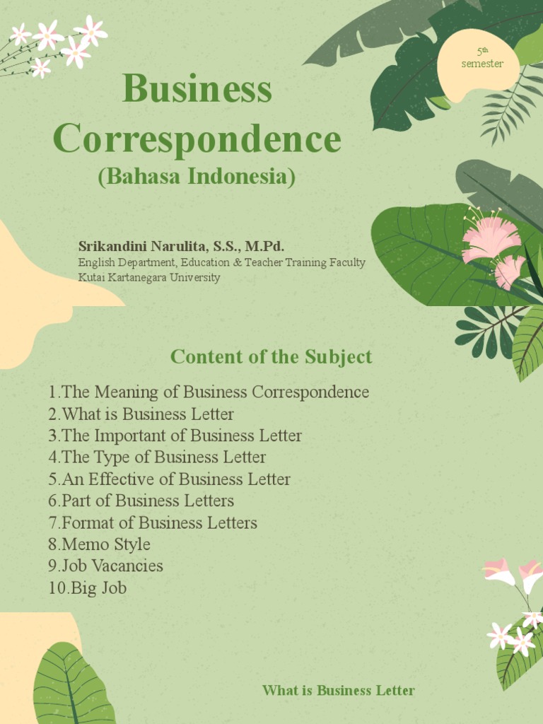 Business Correspondence Essentials | PDF | Madam | Communication