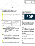 Pre-Anesthesia Assessment Form | PDF