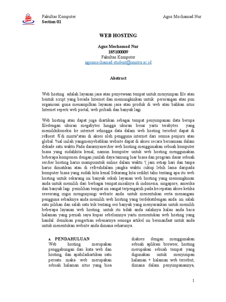 Tugas Agus | PDF | Bisnis | Komputer