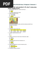 Soal Bab 1, 2 Dan 3 PAI Kelas 4 Kurikulum Merdeka | PDF