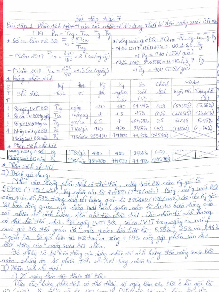 bài tập tuần 7 | PDF | Science & Mathematics