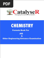 Chemistry Formula Book | PDF