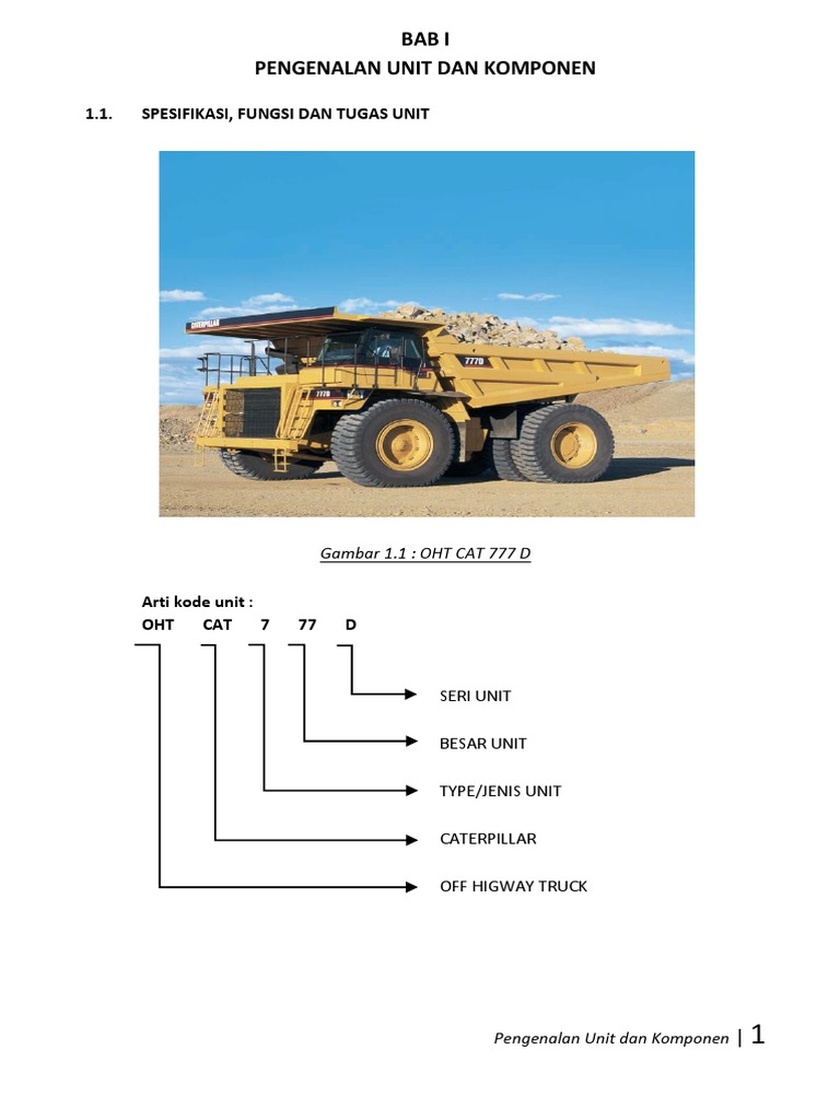 Bab I. Oht 777D | PDF