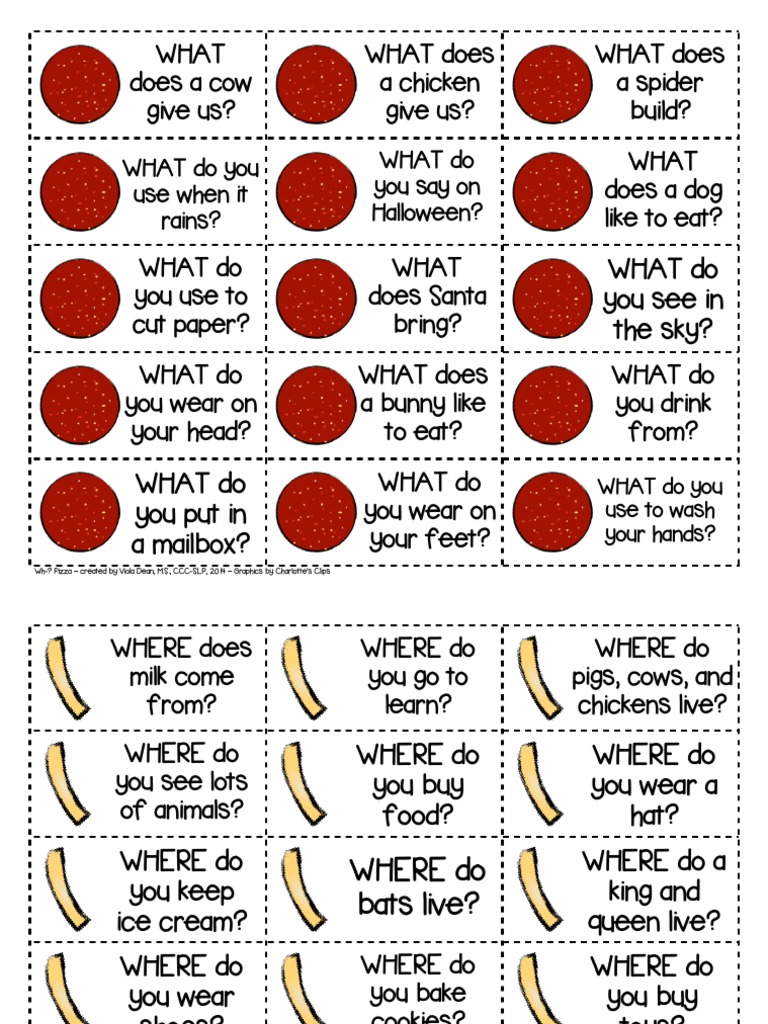 WH Pizza Questions | PDF | Foods