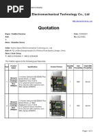 New Quotation Formate | PDF | Elevator | Door