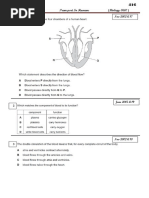 SBI4U - Unit 1 Practice Test - ANSWERS | PDF | Enzyme | Fat