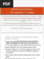 IGCSE History Paper 4 Example Responses | PDF | Weimar Republic | Knowledge