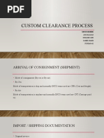 Clearing and Forwarding Instruction (V2) | PDF | Customs | Supply Chain ...
