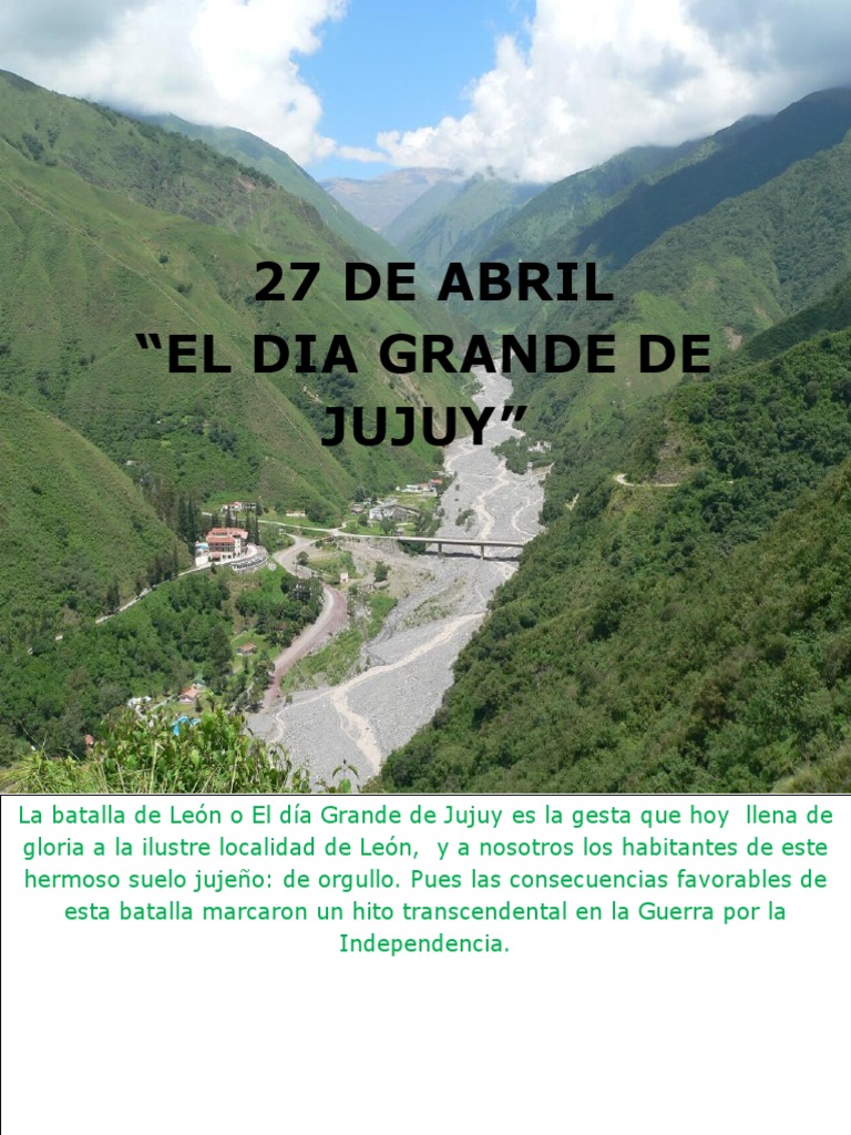EL Dia Grande de Jujuy | PDF EL Dia Grande de Jujuy | PDF