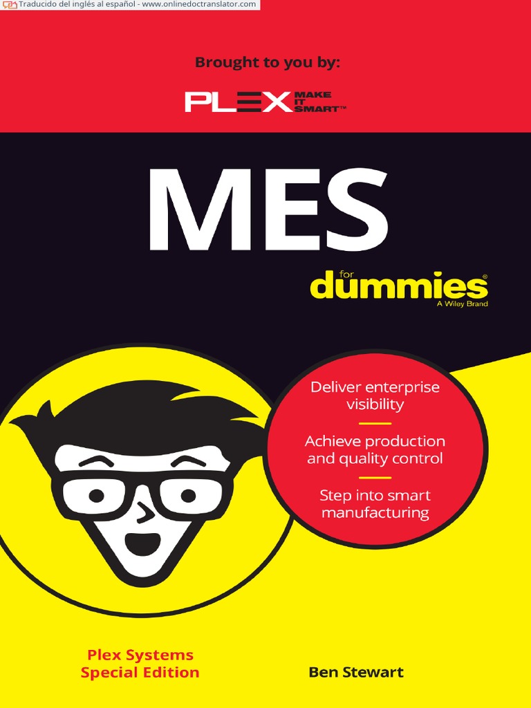 MES For Dummies Plex Systems Special Edition - En.es | PDF ...