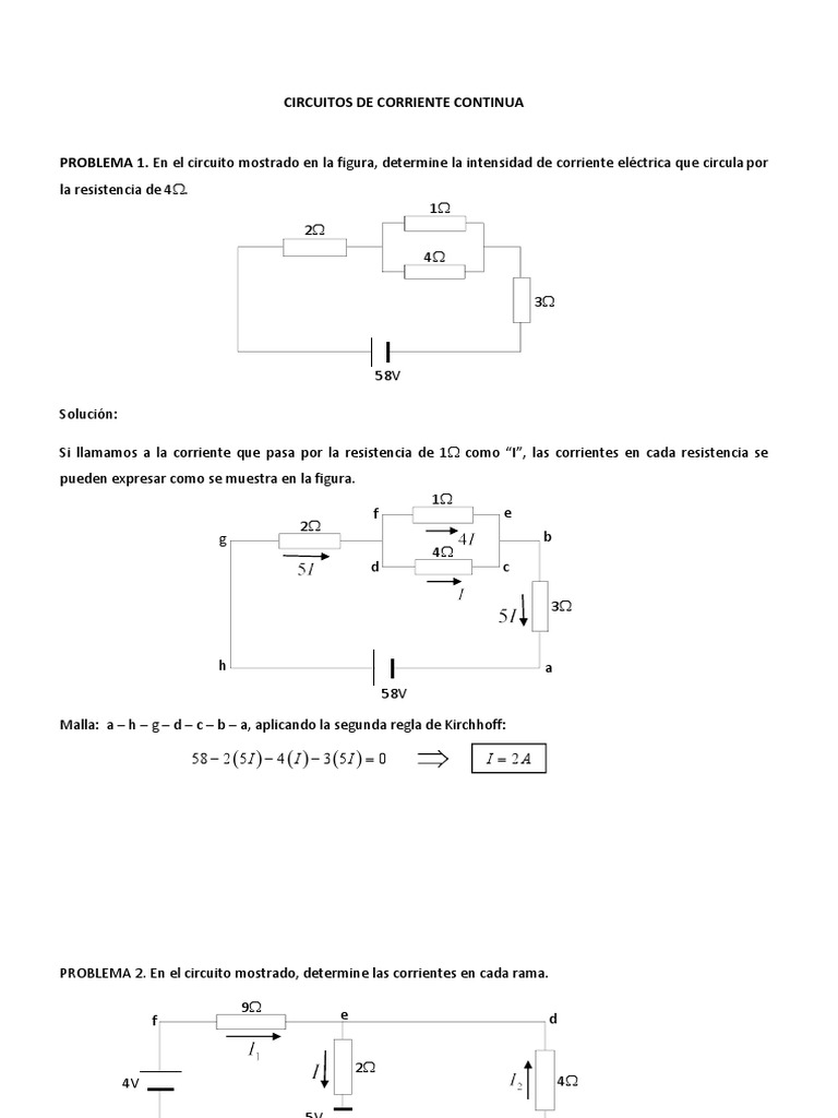 CG Sem7 Ejercicios Resueltos 111 | PDF | Resistencia Eléctrica y Conductancia | Bienes ...