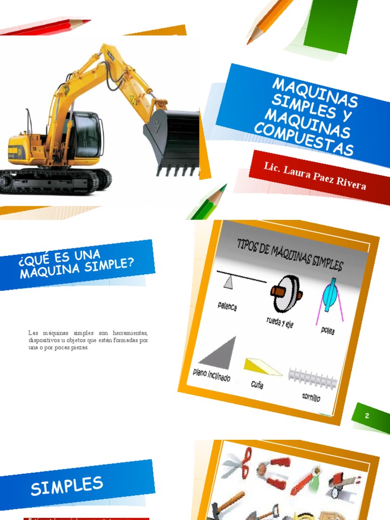 Maquinas Simples y Compuestas | PDF
