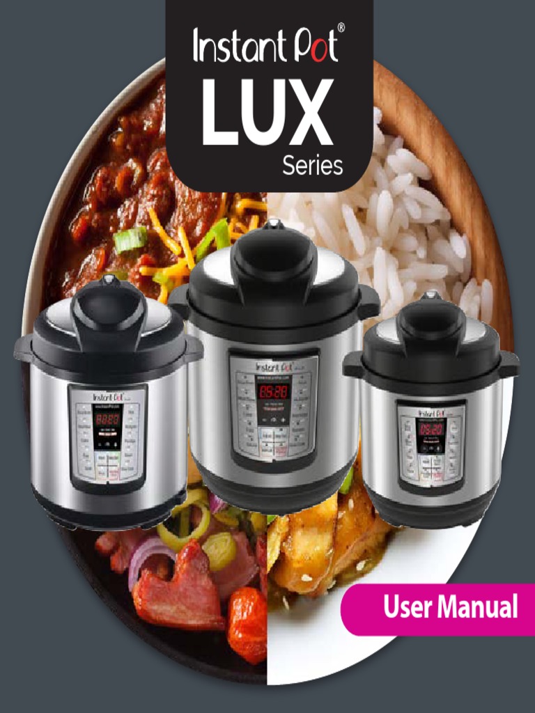 Series: User Manual | PDF | Pressure Cooking | Slow Cooker