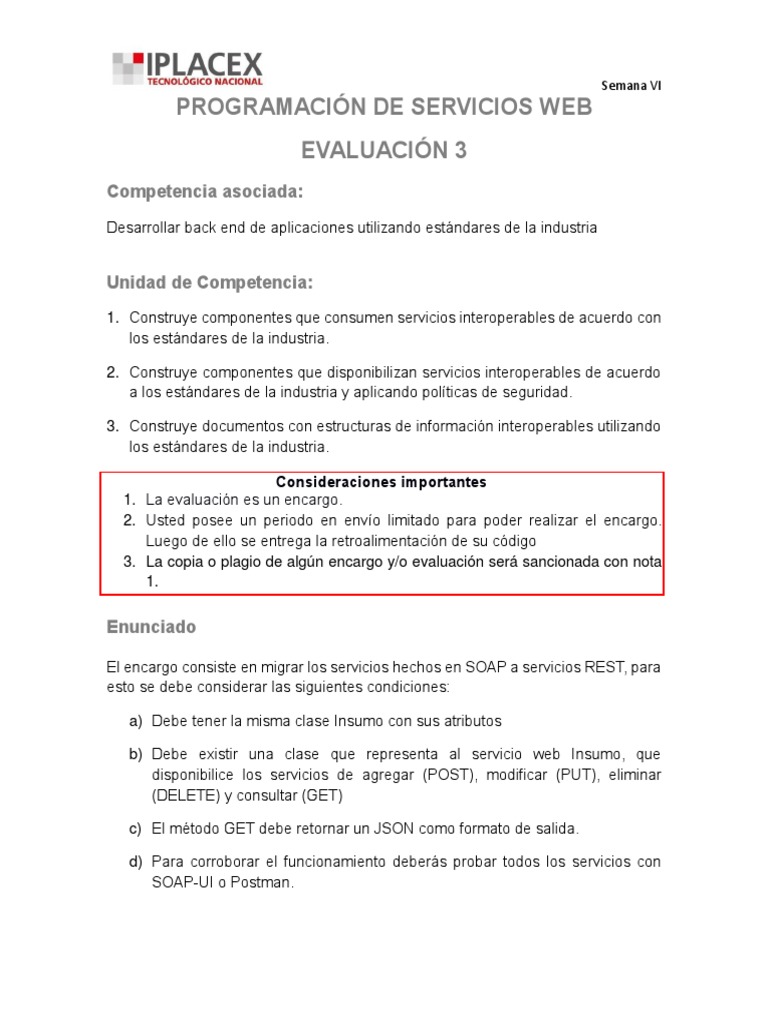 Migración de servicios SOAP a REST y documentación del proceso | PDF ...