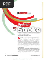 The 8 D's of Stroke Care | PDF | Stroke | Emergency Department