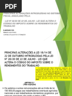 Tabela de IRT Angola 2024 Atualizada | PDF