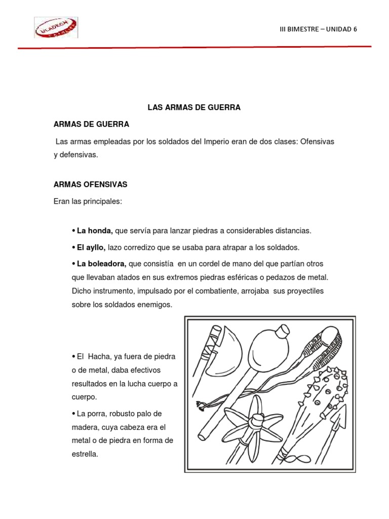 Las Armas de Guerra | PDF | Militar