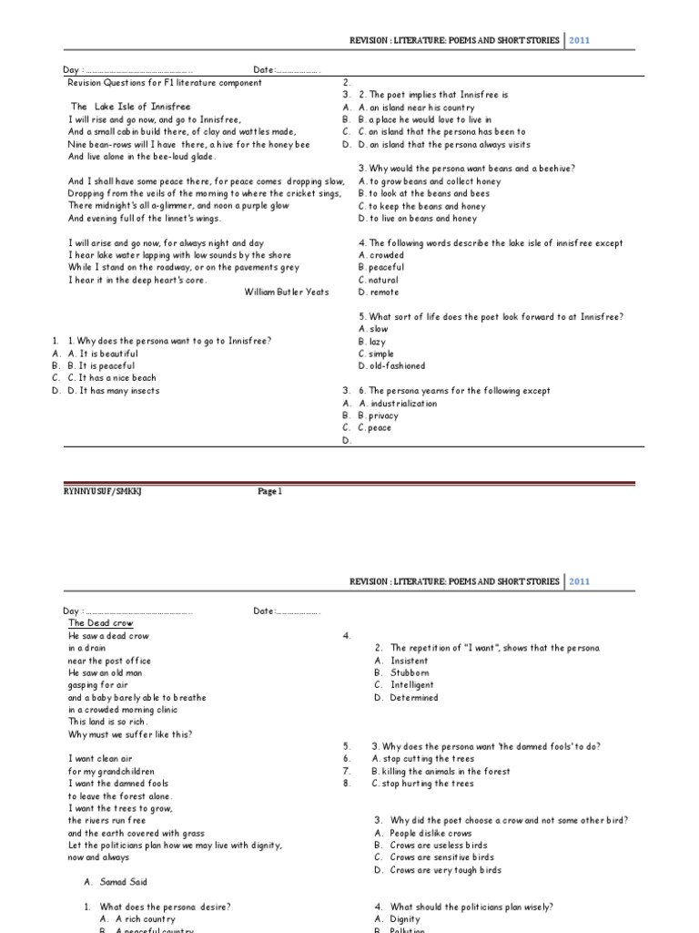 Revision Questions | PDF