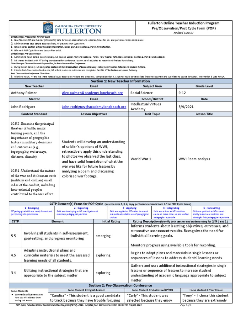 Pop Cycle Spring 2021 April | PDF | Pedagogy | Teachers
