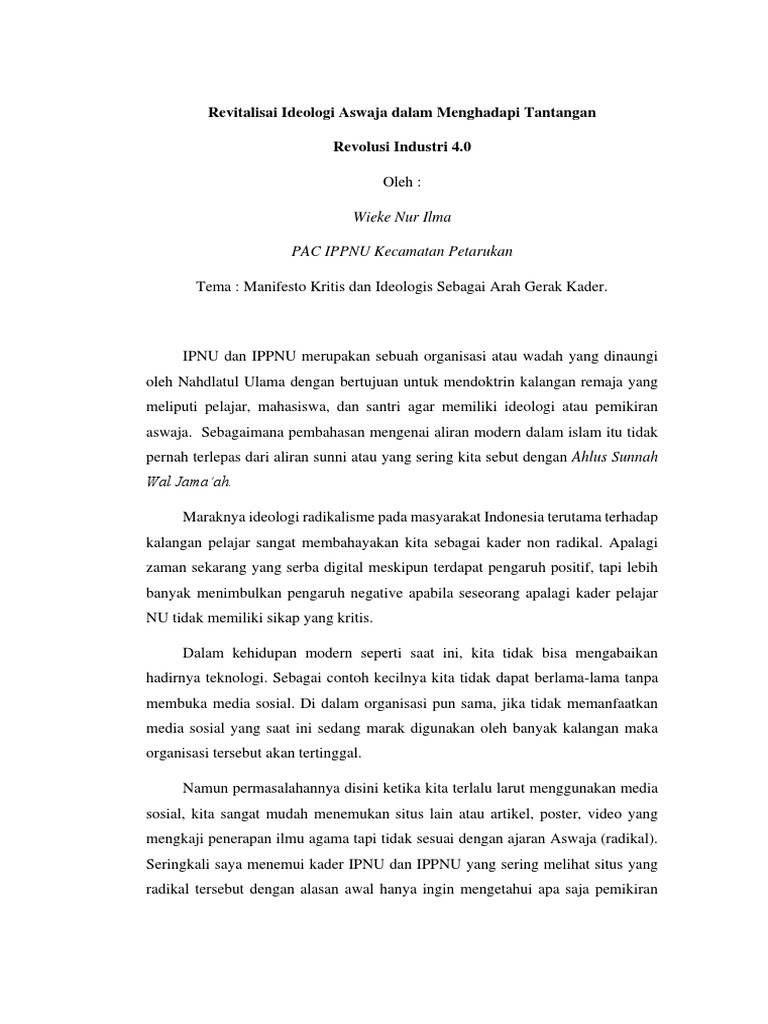 Essay Ilma Tugas Lakut | PDF | Karier & Perkembangan