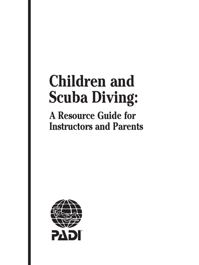 Children and Scuba Diving:: A Resource Guide For Instructors and ...