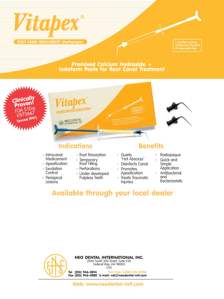 vitapex | Chemistry | Nature