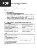 Format dan Contoh SPTJM TPG 2025 | PDF