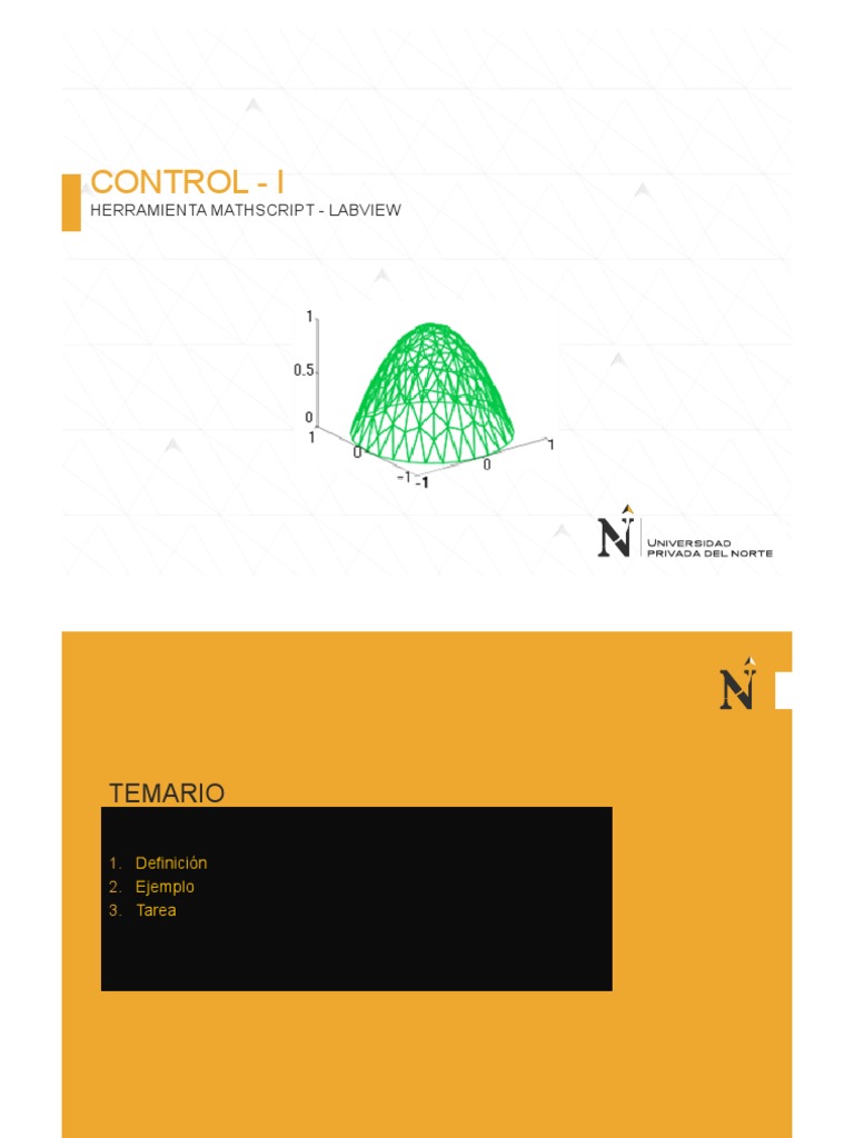 Control - I: Herramienta Mathscript - Labview | PDF