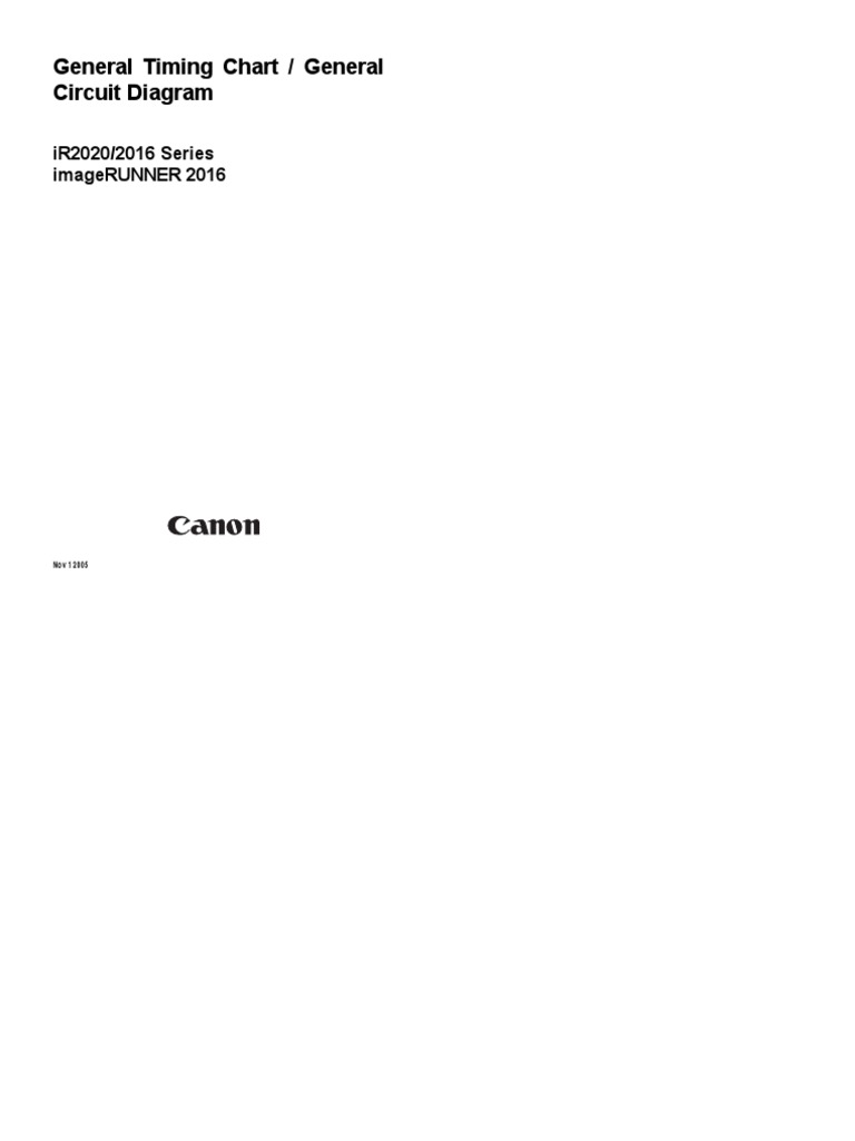 Ir2016 General Timing Chart - General Circuit Diagram | PDF | Computer ...