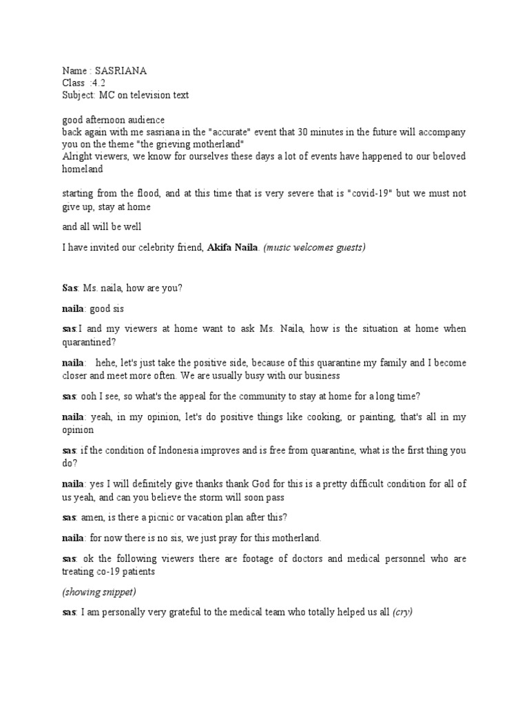 Mc Text Television Pdf