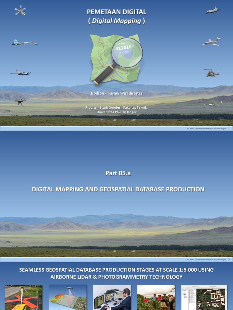 Part 05.a - Digital Mapping - Digital Maps and Geospatial Database ...