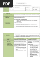 TOS for Physical Education Grades 11-12 | PDF | Physical Fitness ...