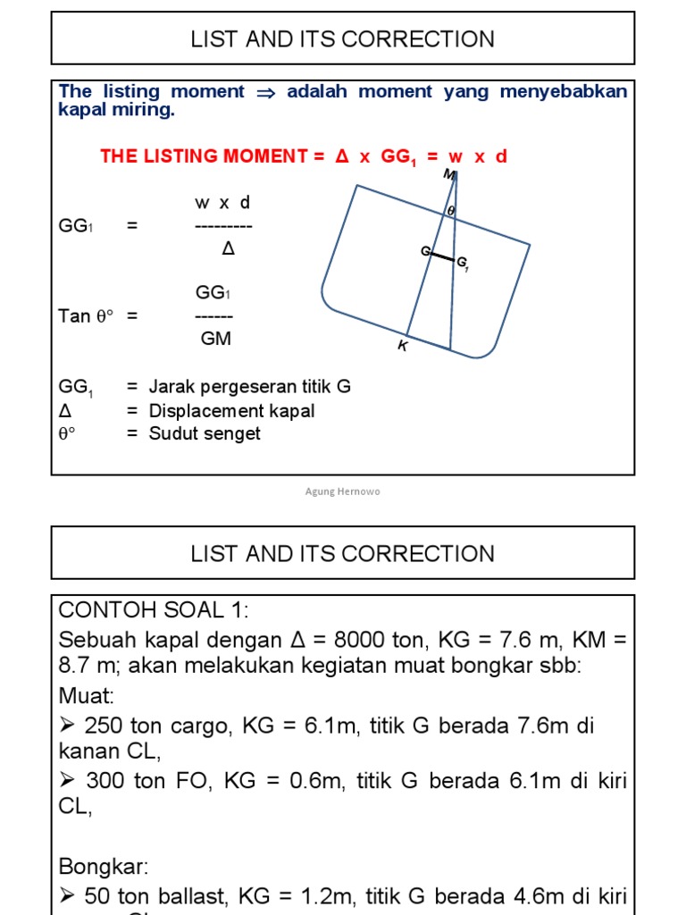 6 - List and Its Correction | PDF