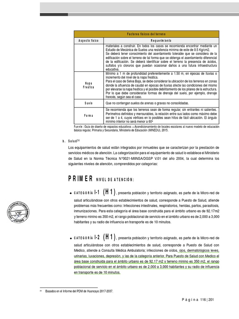 S11 Manual para La Elaboración de Los PDM y PDU SALUD | PDF | Hospital ...
