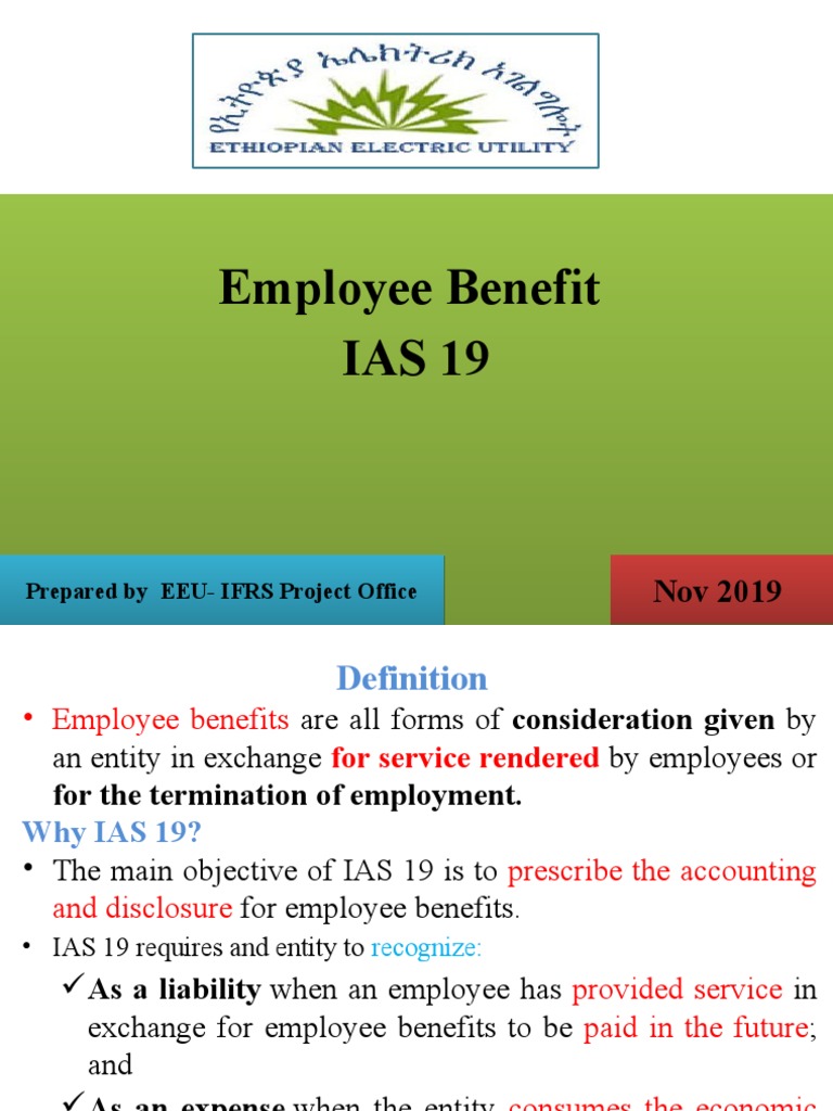 Employee Benefit (Ias 19) Final | PDF | Defined Benefit Pension Plan ...