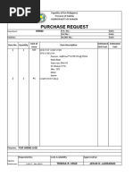 Barangay Requisition and Issue Slip | PDF
