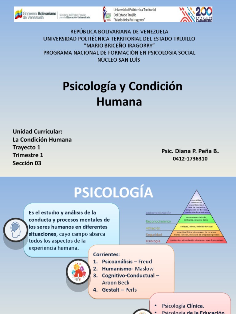 Condicion Humana | PDF | Sicología | Psicología Social
