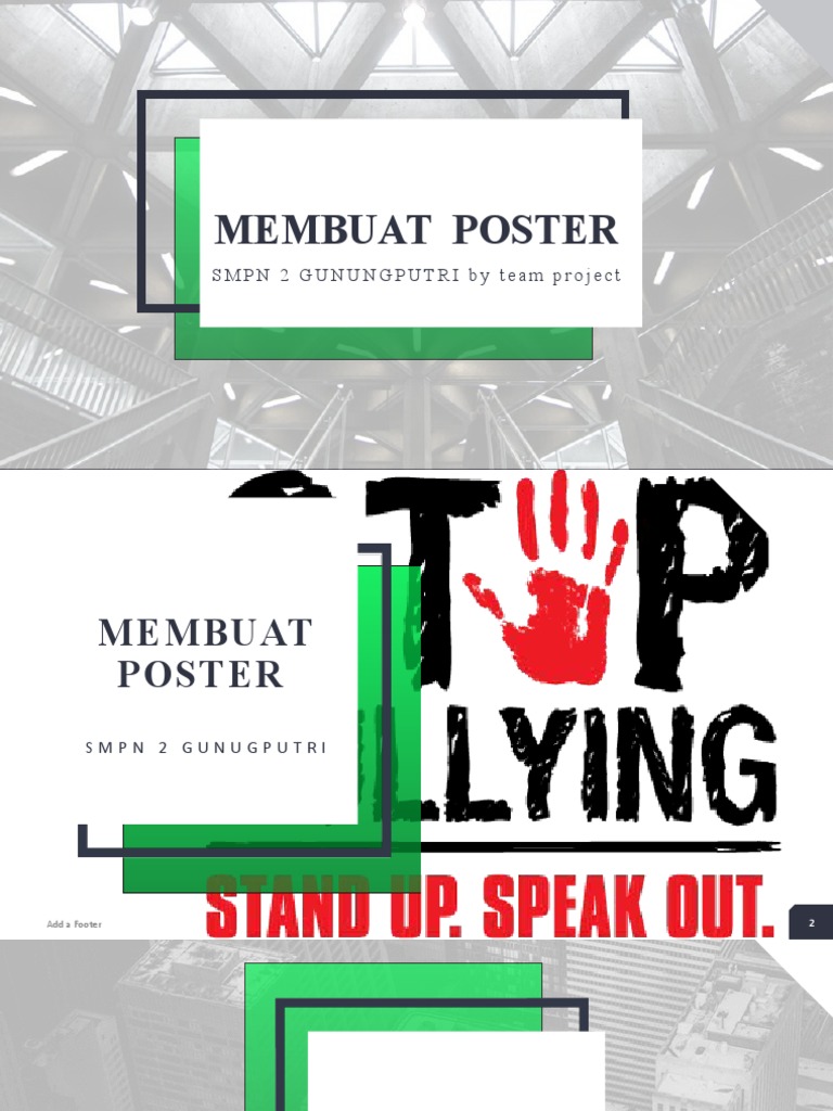 Panduan Membuat Poster Anti Bullying | PDF | Karier & Perkembangan
