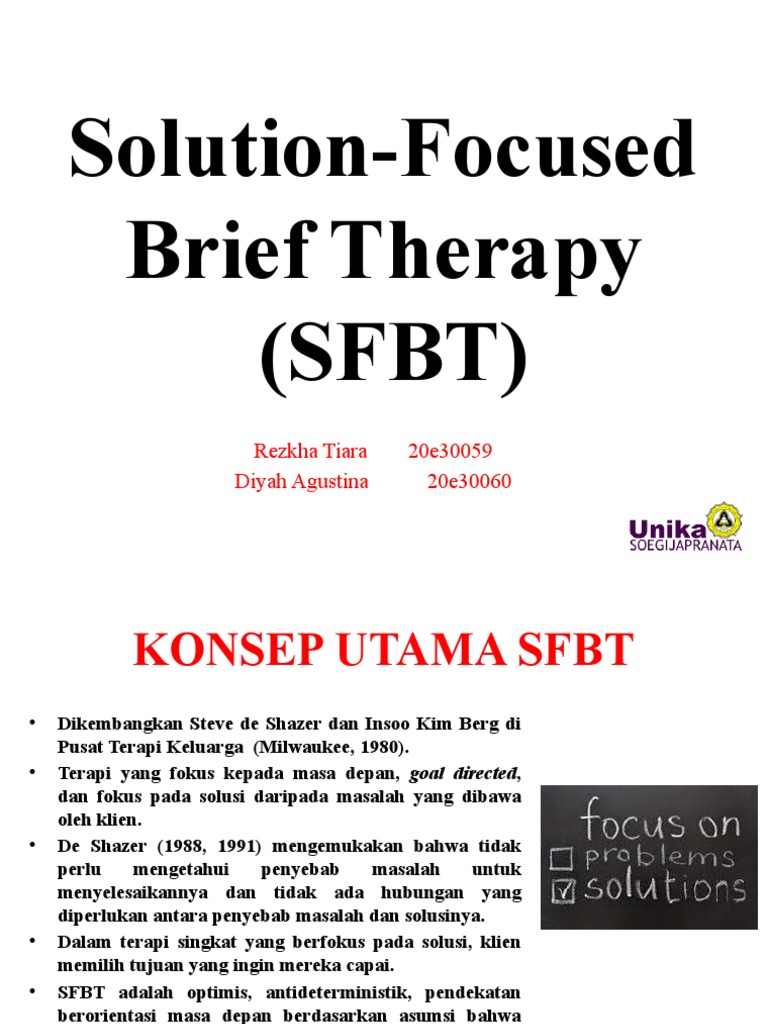 Solution Focused Brief Therapy | PDF