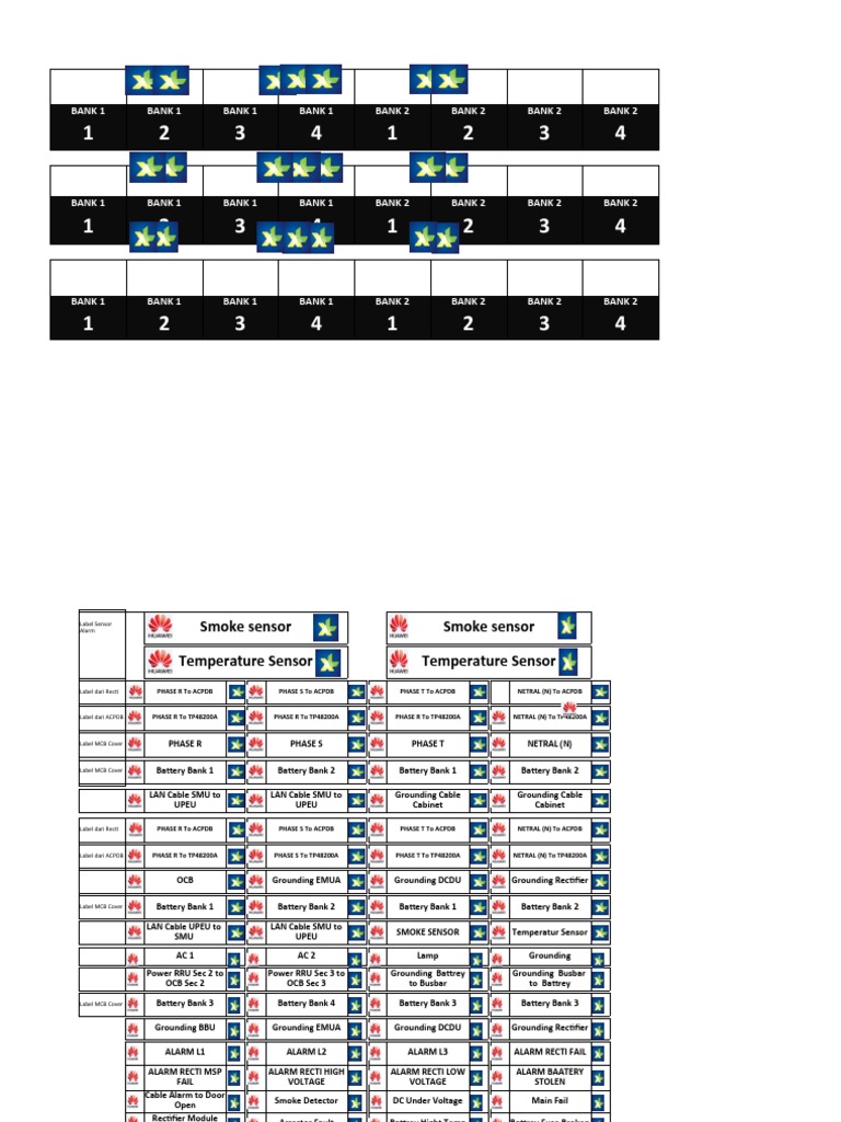 Technical Equipment Labels | PDF | Rectifier | Electricity