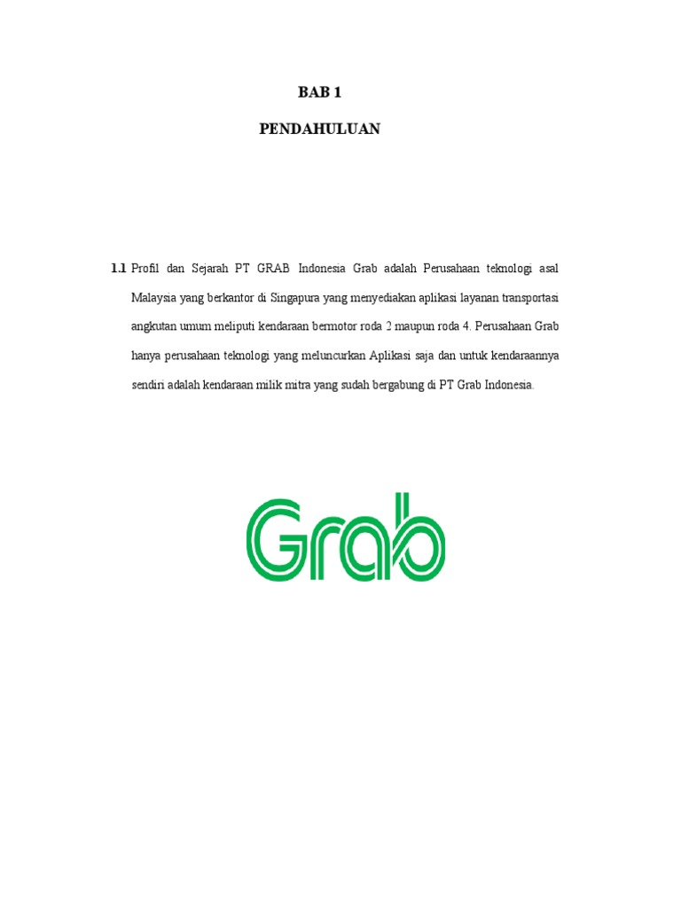 Materi Grab | PDF