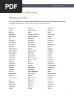 NVC Needs and Feelings Inventory | PDF | Compassion | Emotions